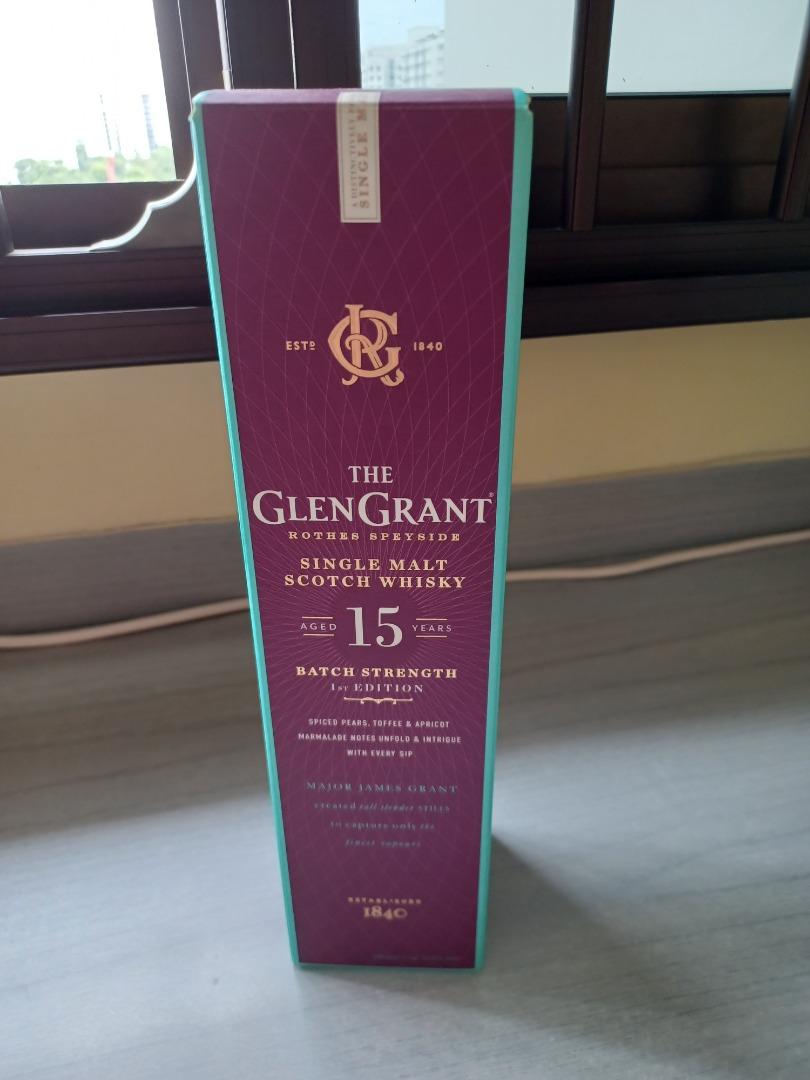 Glen Grant 15 50% 700ml (Batch Strength) Single Malt Scotch Whisky ...