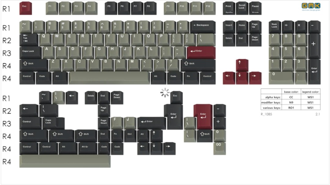 GMK Originative Dolch Base, Computers & Tech, Parts & Accessories ...