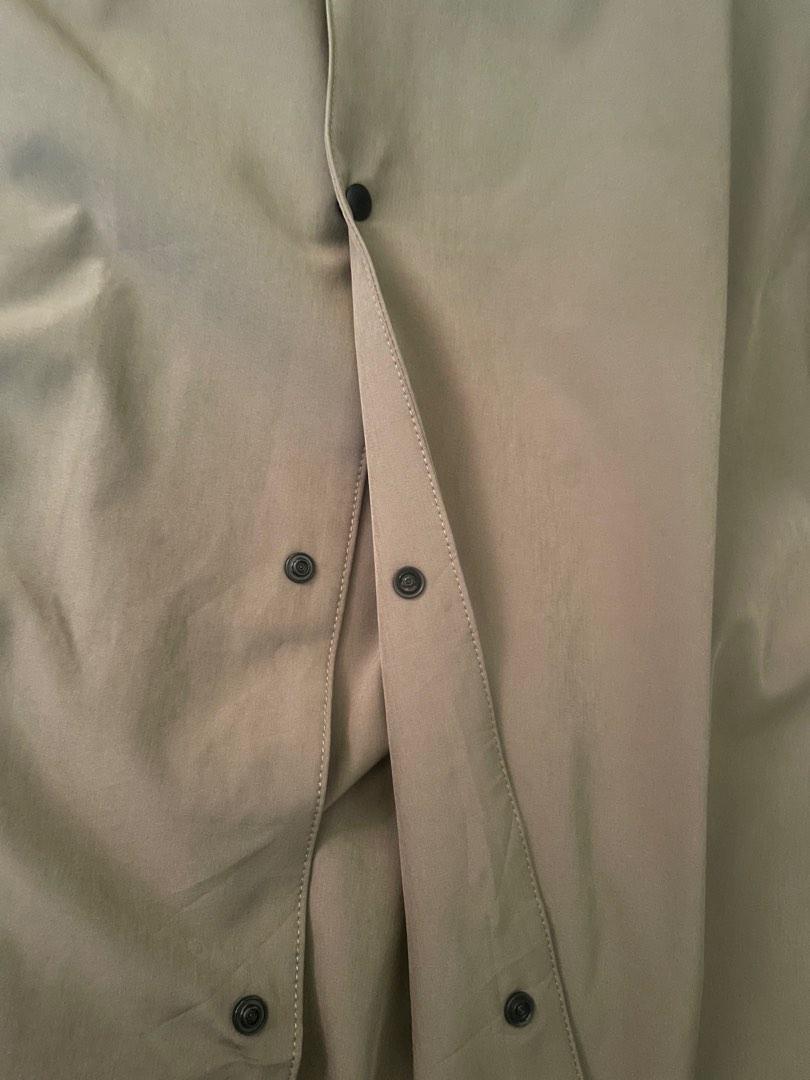 GU Uniqlo Oversized Nylon Shirt Jacket, Men's Fashion, Tops & Sets ...