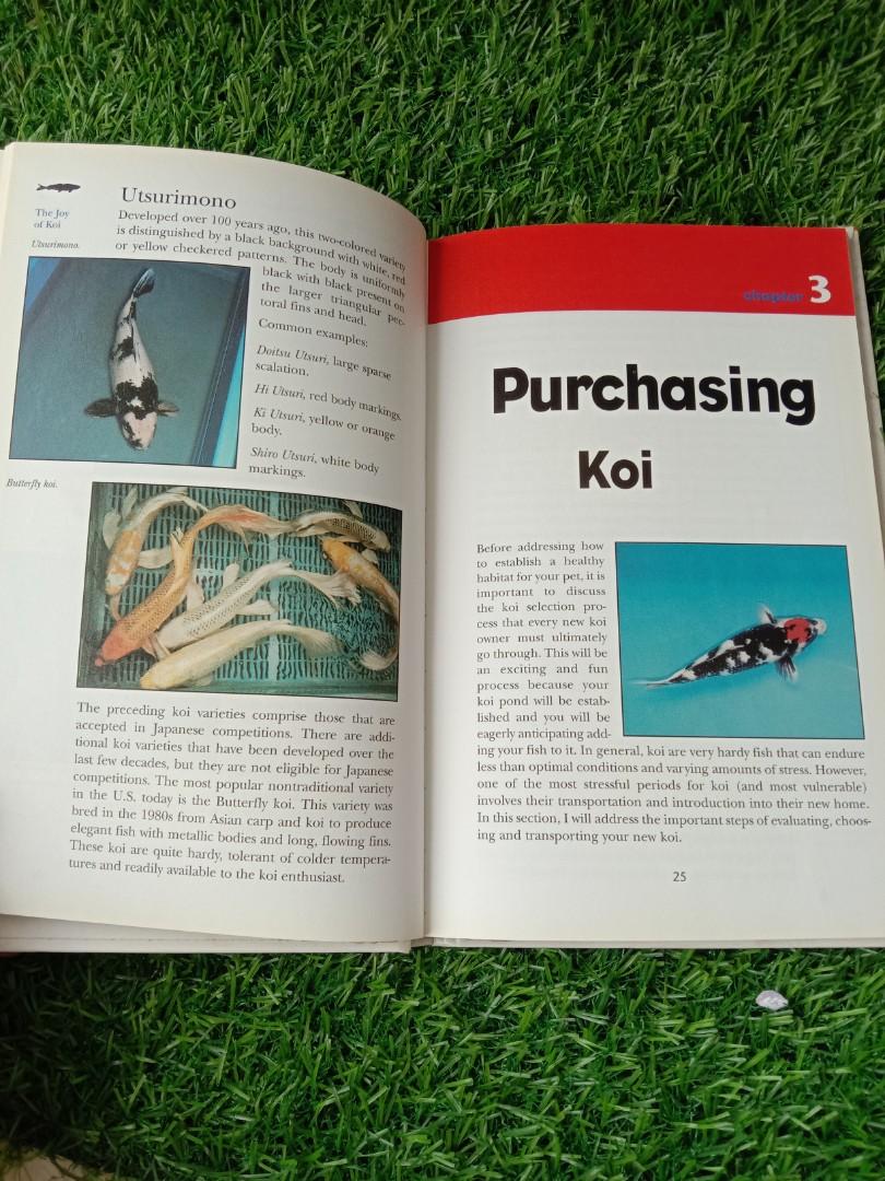 Guide to a happy healthy fish Koi, Buku & Alat Tulis, Buku di Carousell