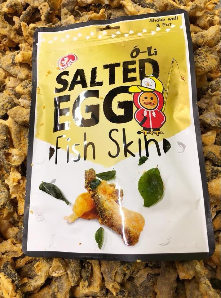 HALAL Salted Egg Fish Skin 105gm, Food & Drinks, Other Food & Drinks on ...