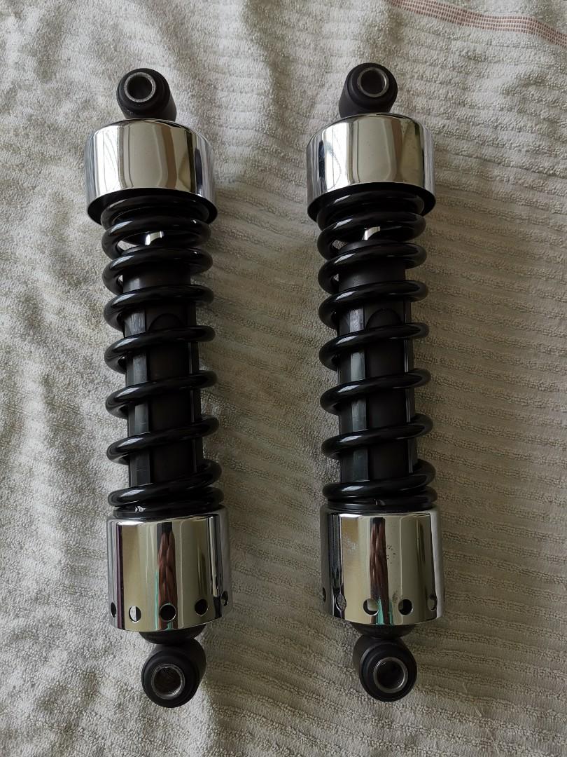 Harley Dyna 12 inch Rear Shocks, Motorcycles, Motorcycle Accessories on ...