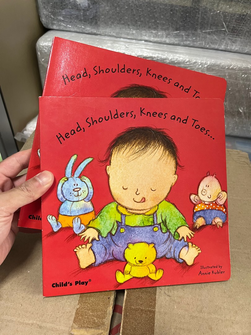 Head, Shoulders, Knees and Toes... [Board Book], Hobbies & Toys, Books ...