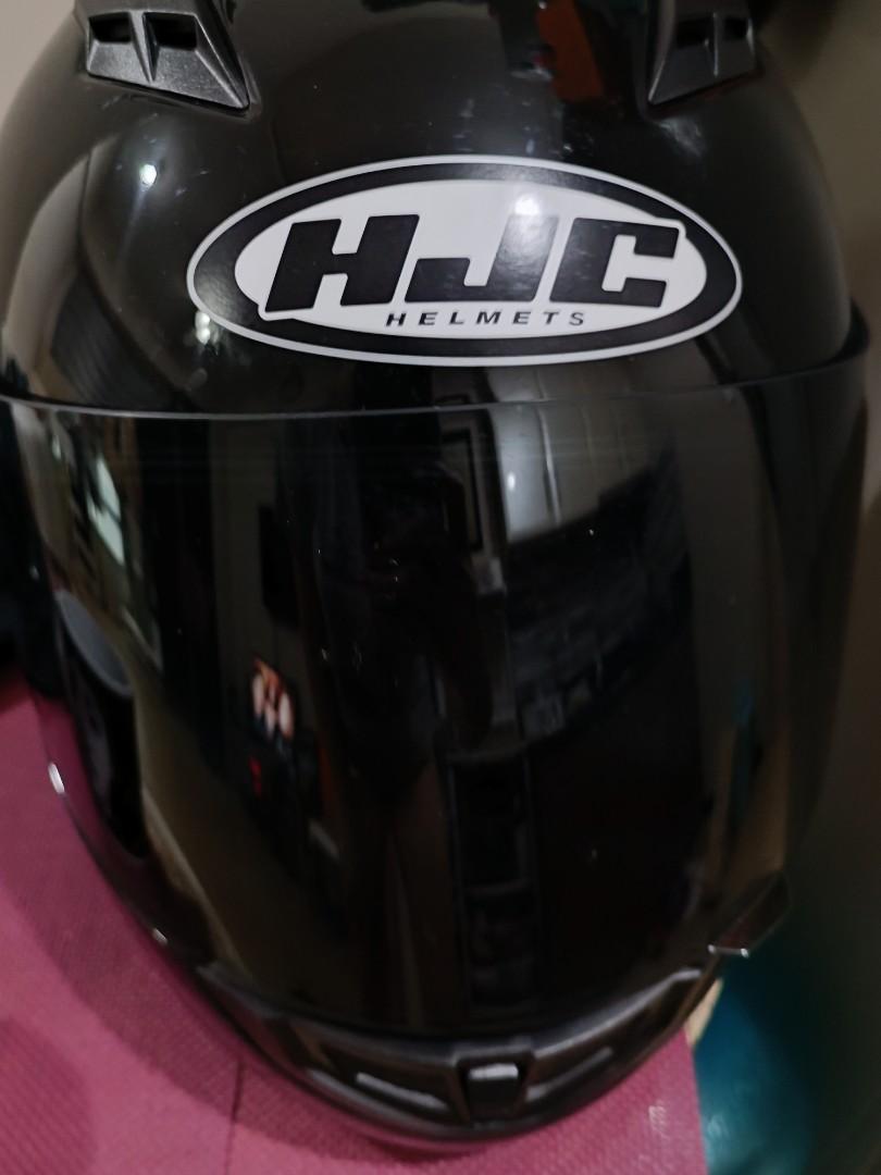 HJC HELMET CS-15 BLACK, Motorbikes, Motorbike Parts & Accessories ...