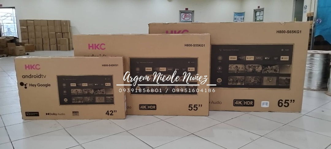 HKC Smart Android LED TV Newly Stocks Available on Hand, TV & Home Appliances, TV ...