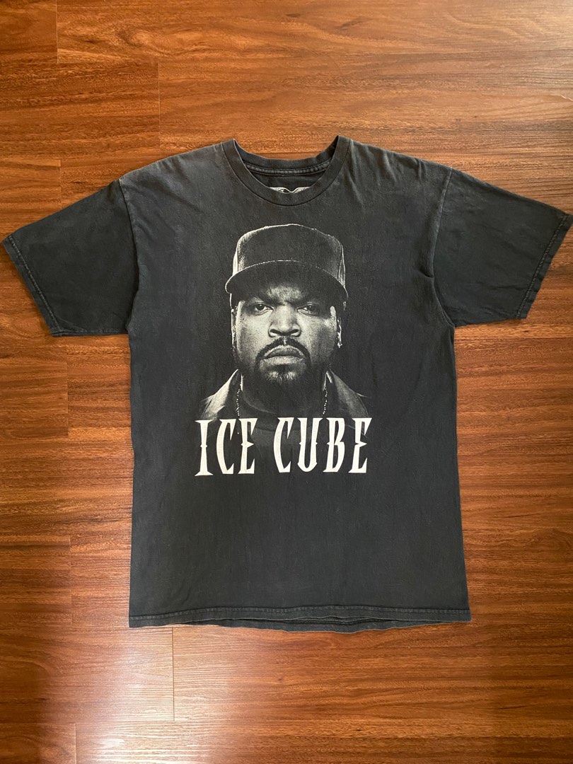 Ice Cube Double Sided Rap Tee, Fesyen Pria, Pakaian , Atasan di Carousell