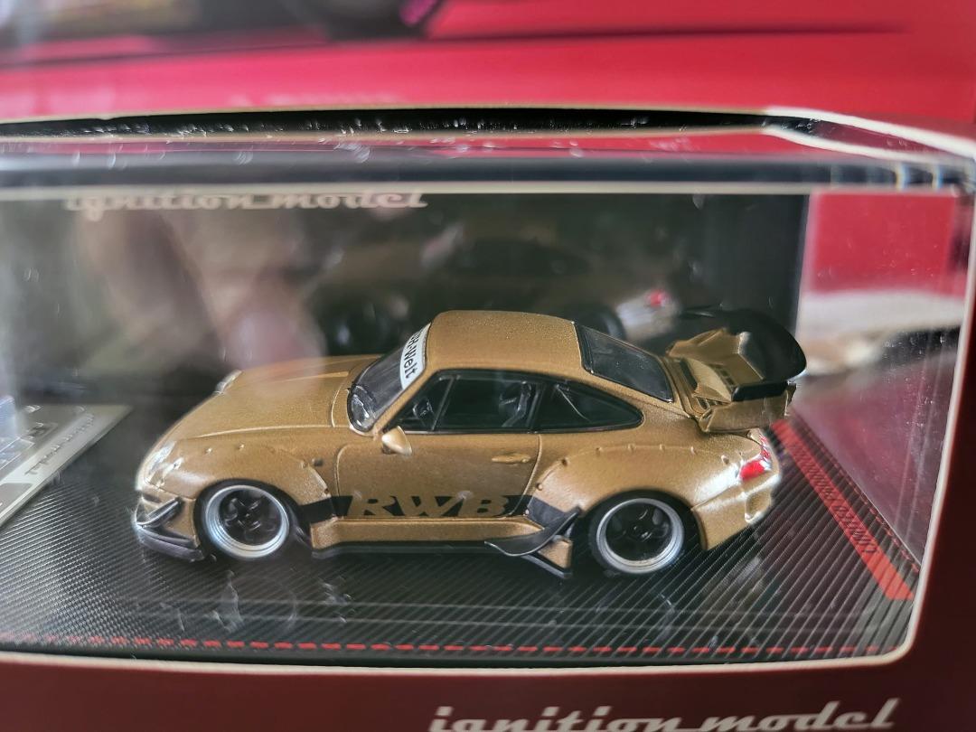 Ignition Model RWB 993 Porsche 1/64 Matte Gold, Hobbies & Toys, Toys ...