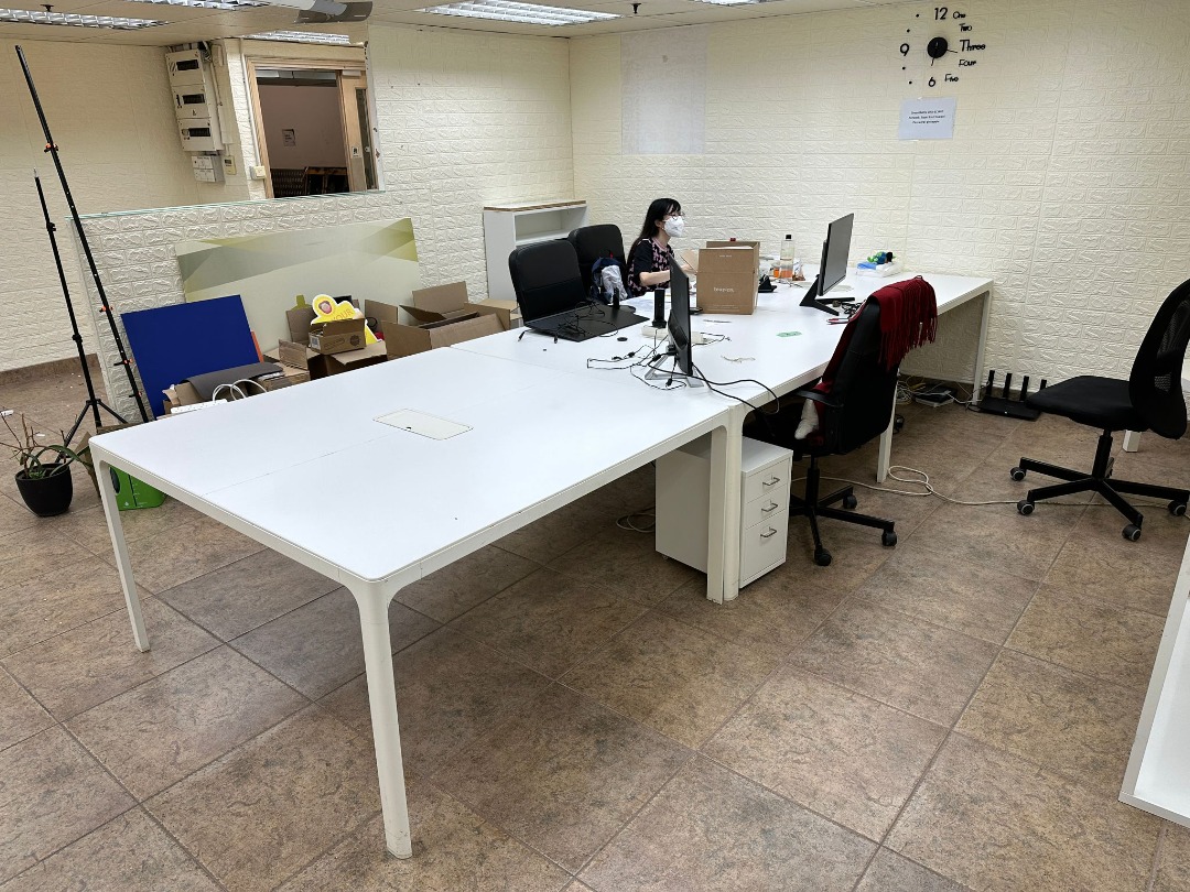 IKEA Bekant Conference Tables x 3 (White) - Carousell