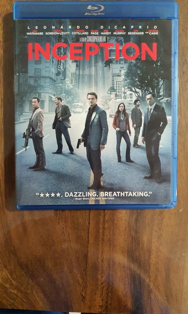 Inception Blu Ray, Hobbies & Toys, Music & Media, CDs & DVDs on Carousell