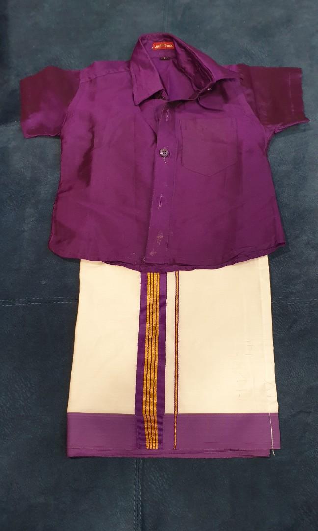 Indian Vesti Set (Boy), Babies & Kids, Babies & Kids Fashion on Carousell