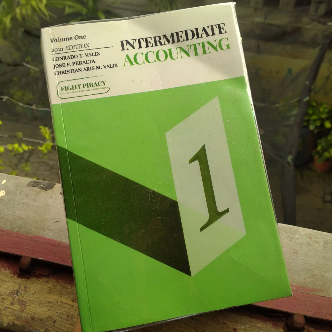 Intermediate Accounting Volume 1 2021 Edition by Valix and Peralta ...