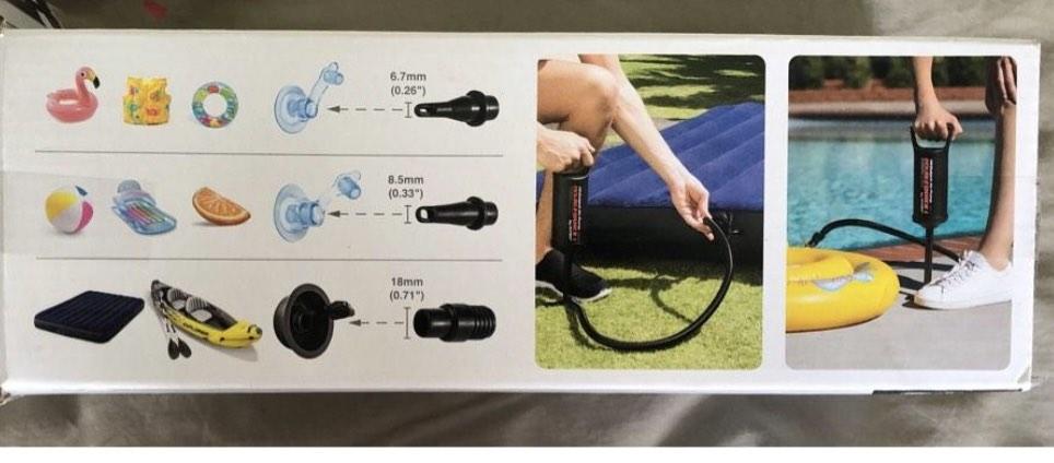 Intex Pump for floaties, Hobbies & Toys, Toys & Games on Carousell