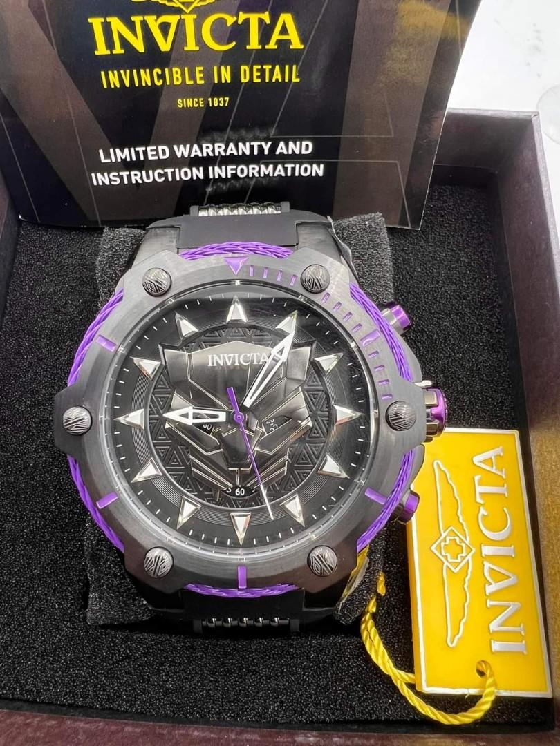 Invicta Black Panther, Men's Fashion, Watches & Accessories, Watches on ...
