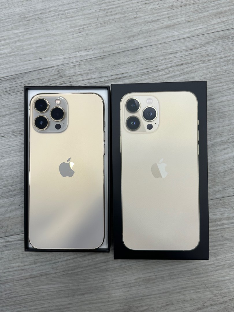 IPhone 13 Pro Max 128gb Gold, Mobile Phones & Gadgets, Mobile Phones ...