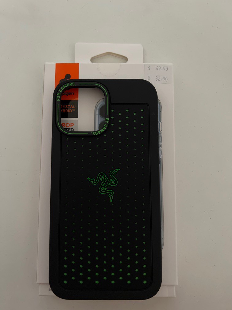 iPhone 13 pro max razer case, Mobile Phones & Gadgets, Mobile & Gadget Accessories, Cases ...