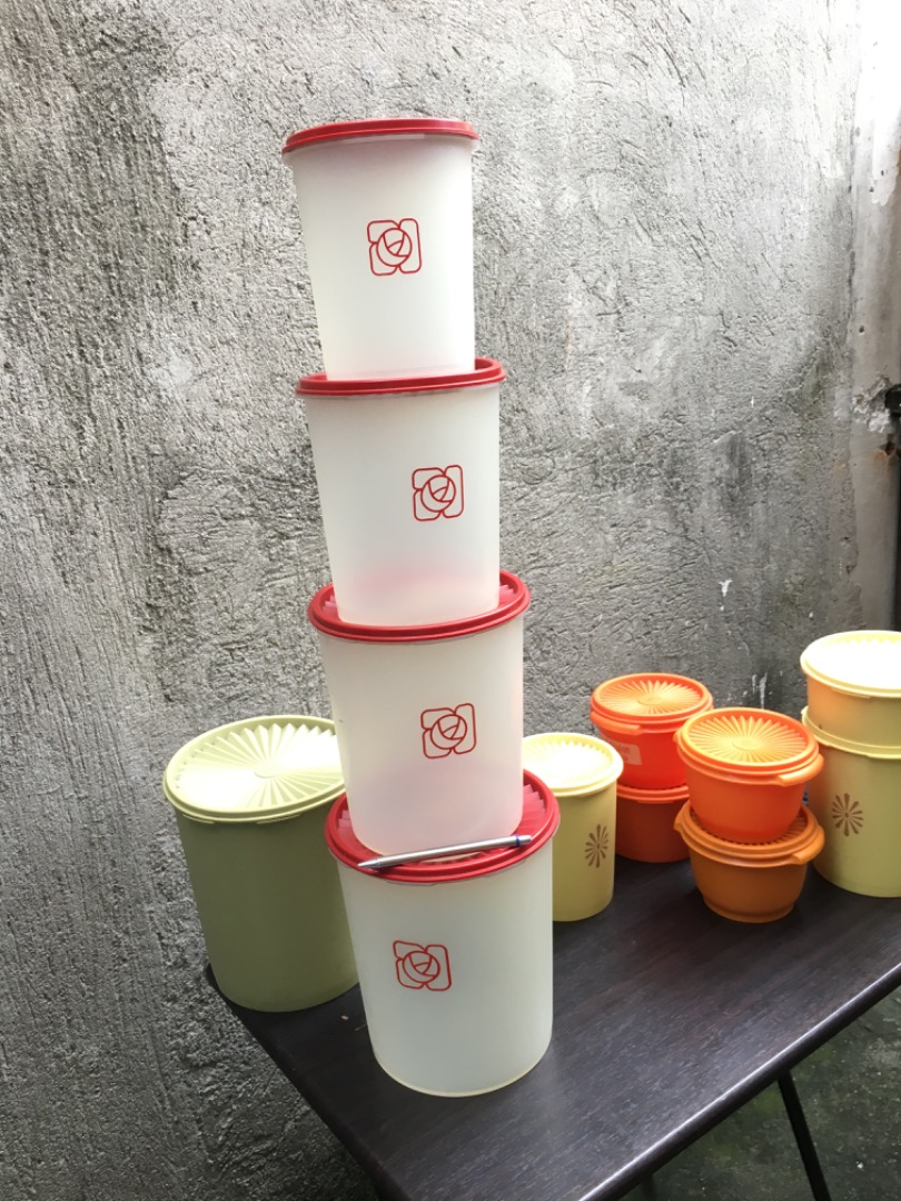 Japan Made Tupperware Food Keeper, Furniture & Home Living, Kitchenware ...