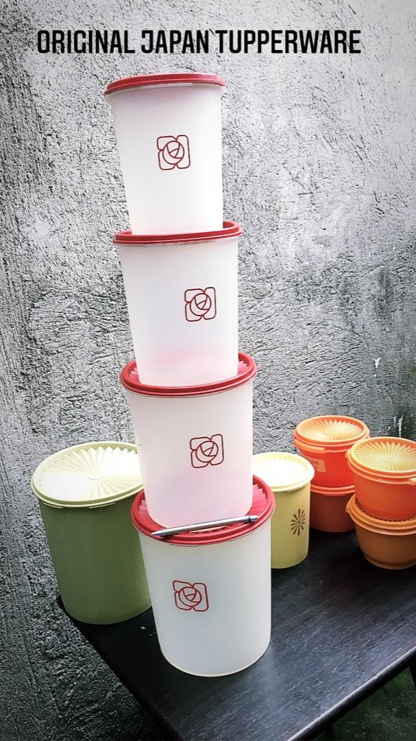 Japan Made Tupperware Food Keeper, Furniture & Home Living, Kitchenware ...