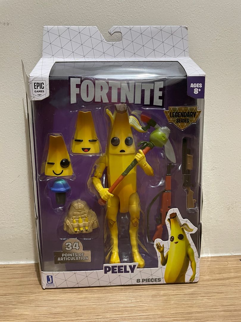 Jazwares Peely Fortnite Action Figure, Hobbies & Toys, Toys & Games on ...