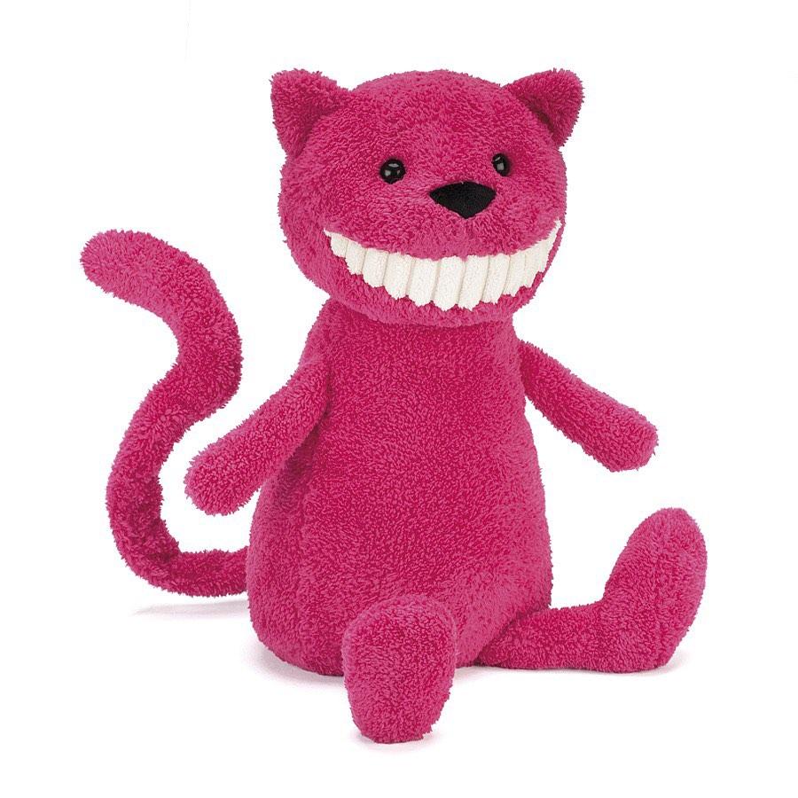 Jellycat Toothy Cat, Hobbies & Toys, Toys & Games on Carousell