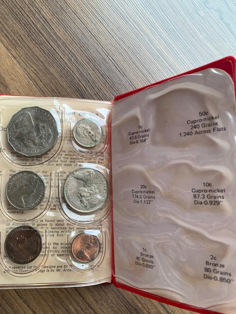 K360 - Australia 1975 Uncirculated Coins Set, Hobbies & Toys ...