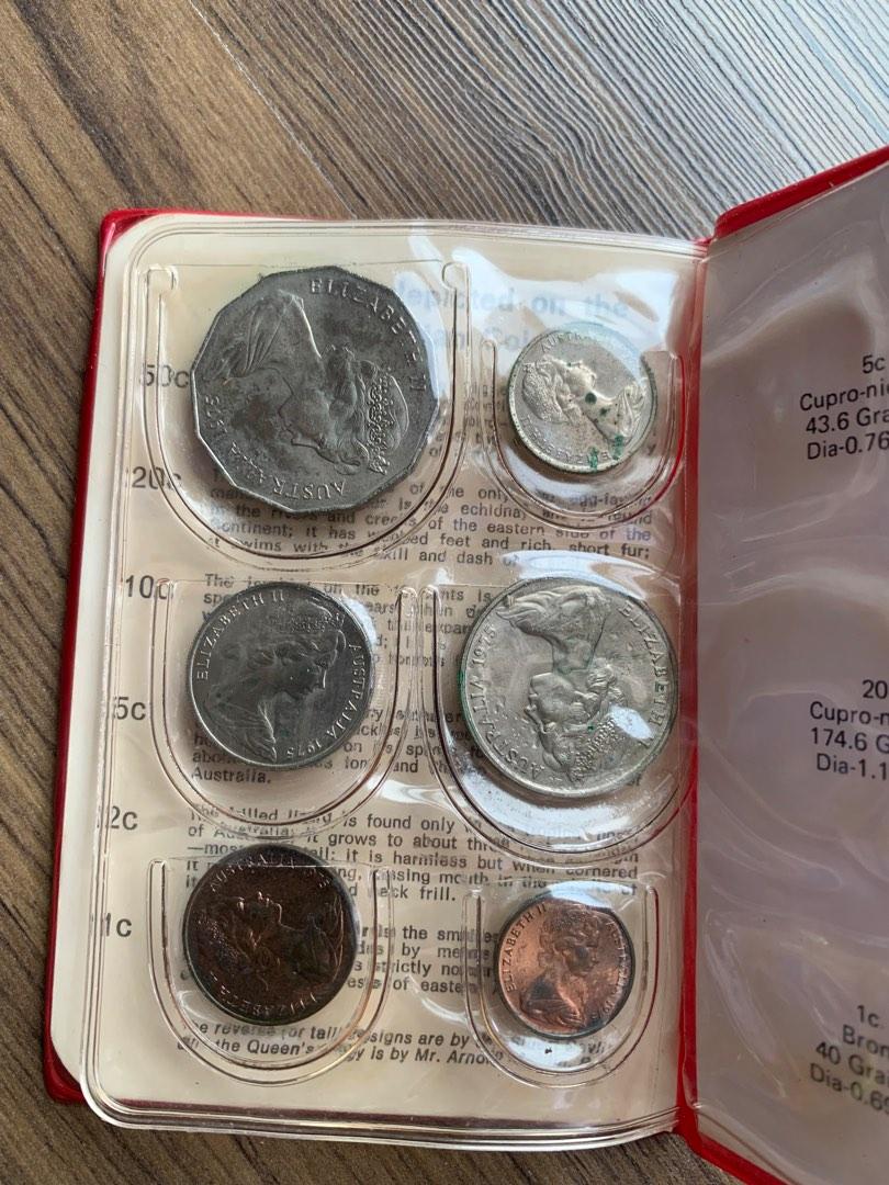 K360 - Australia 1975 Uncirculated Coins Set, Hobbies & Toys ...