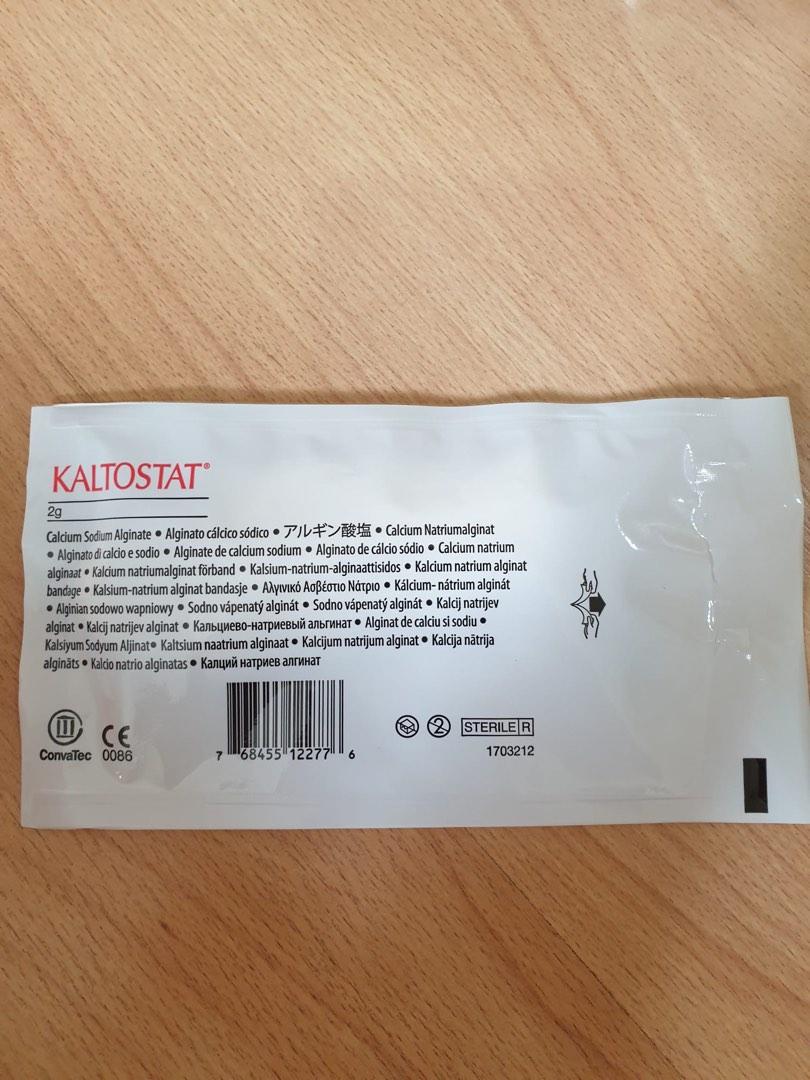 KALTOSTAT Calcium-Sodium Alginate Wound Dressing, Health & Nutrition ...