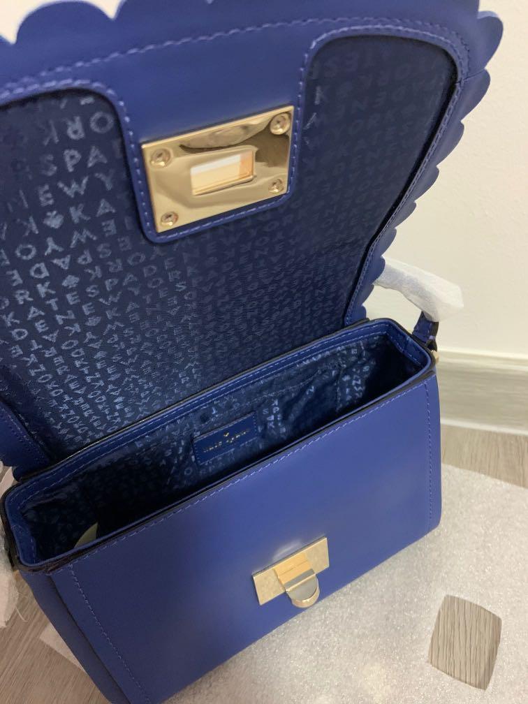 Kate Spade scallop crossbody purse, Women's Fashion, Bags & Wallets, Cross-body Bags on Carousell
