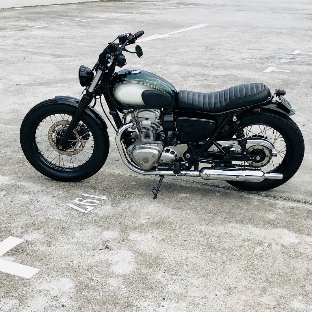 *RESERVED* Kawasaki W800 Custom COE 2031, Motorcycles, Motorcycles for ...