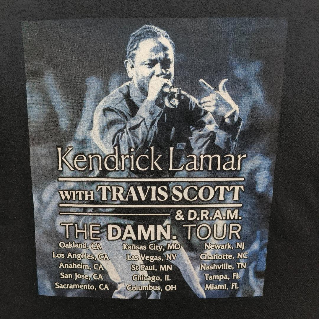 Kendrick Lamar with Travis Scott DAMN Tour 2017, Men's Fashion, Tops ...