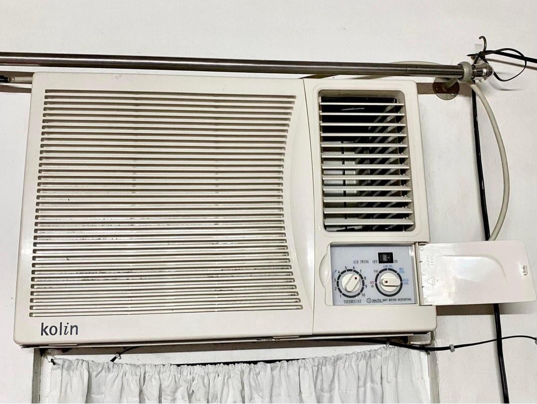 Kolin 1.5 HP aircon (non-inverter), TV & Home Appliances, Air ...