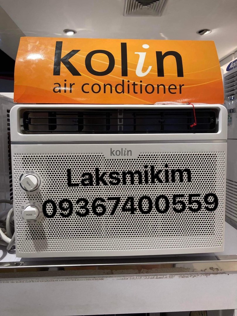 Kolin window type aircon manual compact size .5hp .75hp 1.0hp 1hp 1.5hp ...