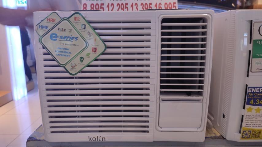 KOLIN WINDOW TYPE NON INVERTER AIRCON, TV & Home Appliances, Air ...