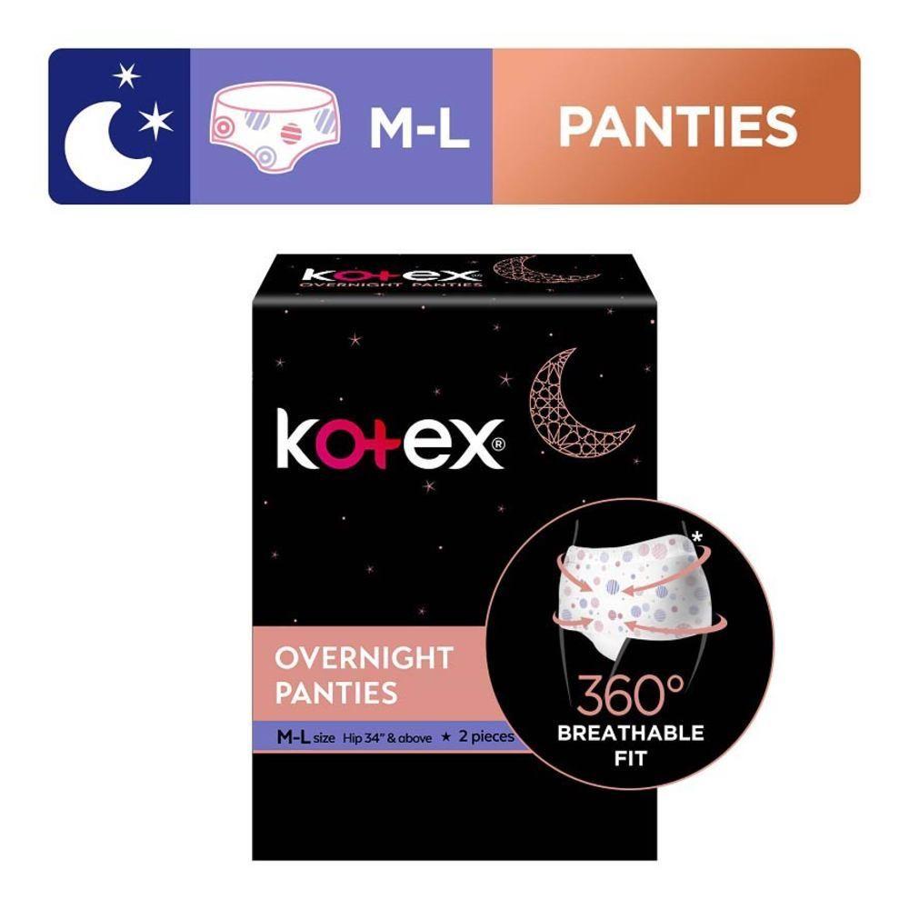Kotex overnight panties 10 boxes, Beauty & Personal Care, Sanitary ...