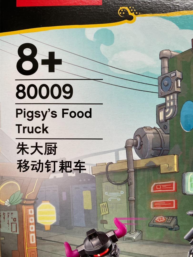 LEGO 80009 Pigsy's Food Truck, Hobbies & Toys, Toys & Games on Carousell