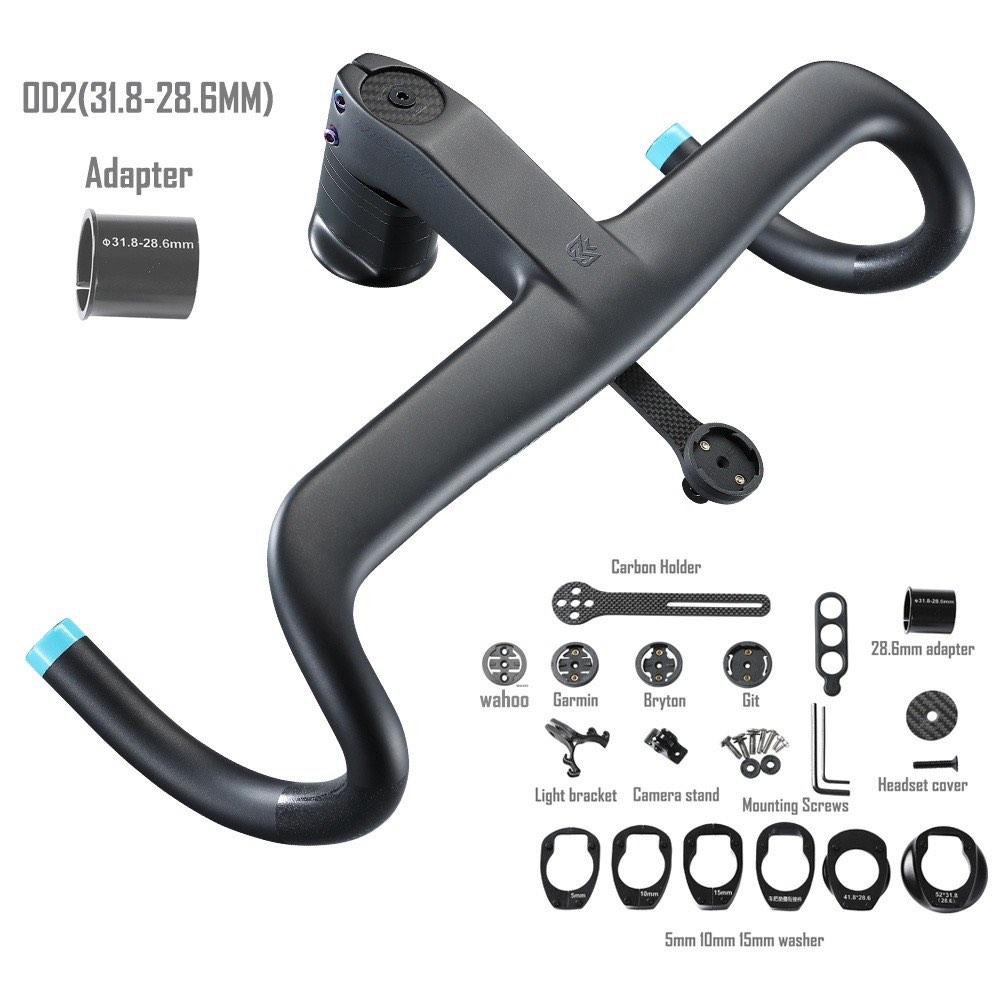 Lexon Ryet Integrated Carbon Fiber T1000 Handle Bar, Sports Equipment ...