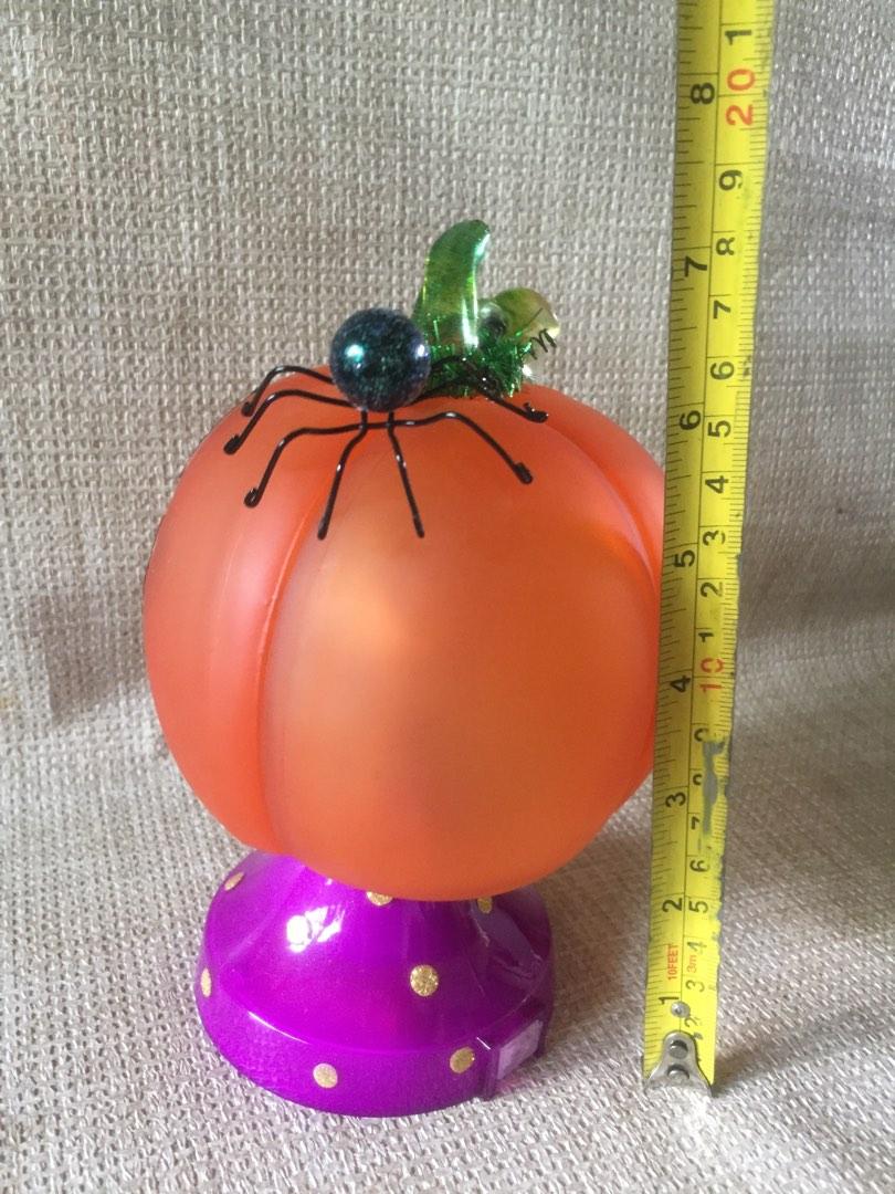 Light Up Bobblehead Jack O Lantern Lamp, Furniture & Home Living ...