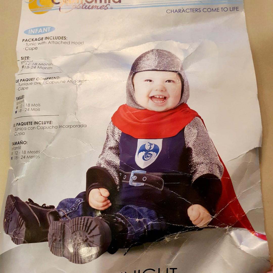 Lil knight costume small 1-2 yo, Babies & Kids, Babies & Kids Fashion ...