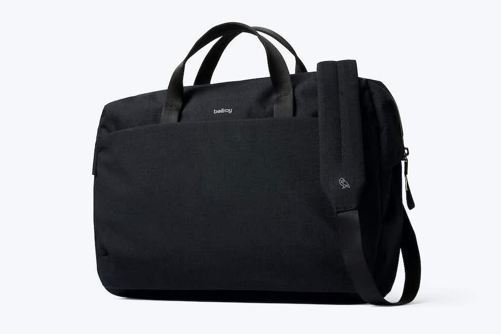 LNIB Bellroy tech briefcase in black leather free, Computers & Tech ...