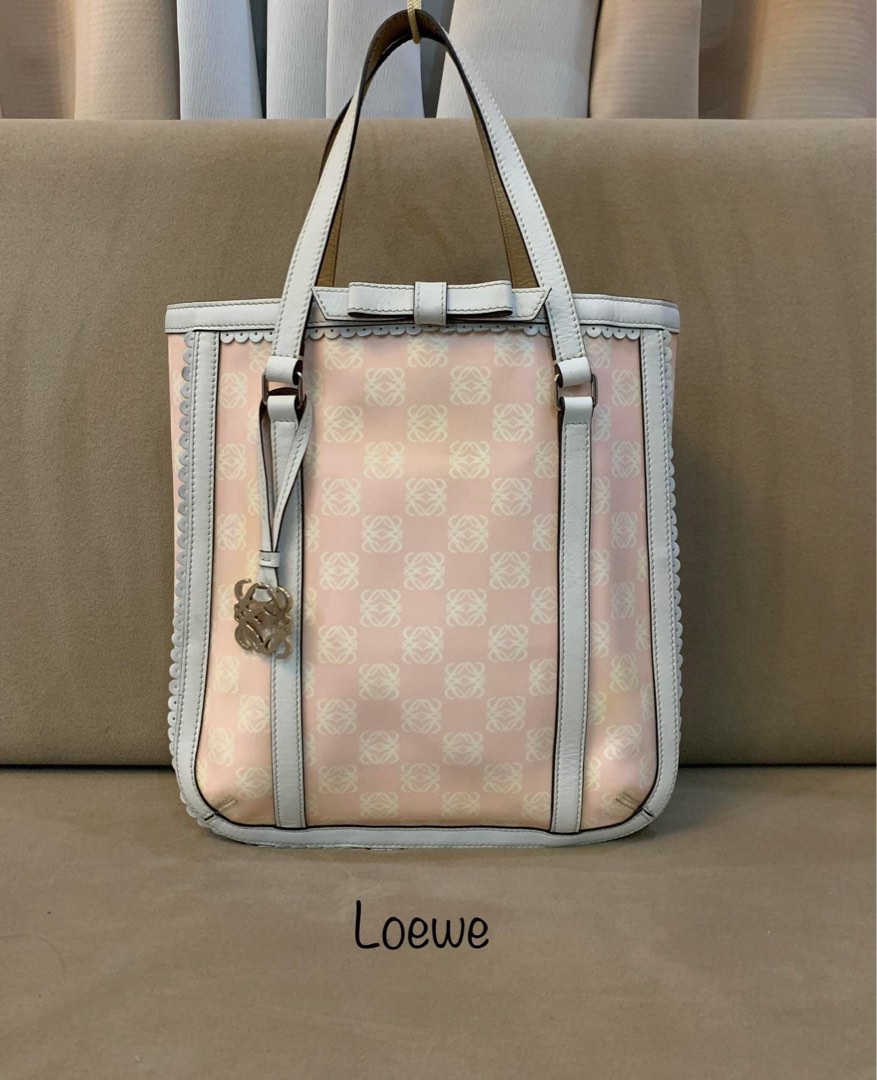 Loewe Monogram PVC Leather Hand Bag, Luxury, Bags & Wallets on Carousell