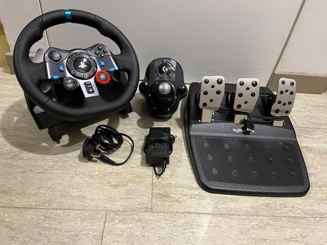 Logitech G29 Steering Wheel with Shifter, Video Gaming, Gaming ...