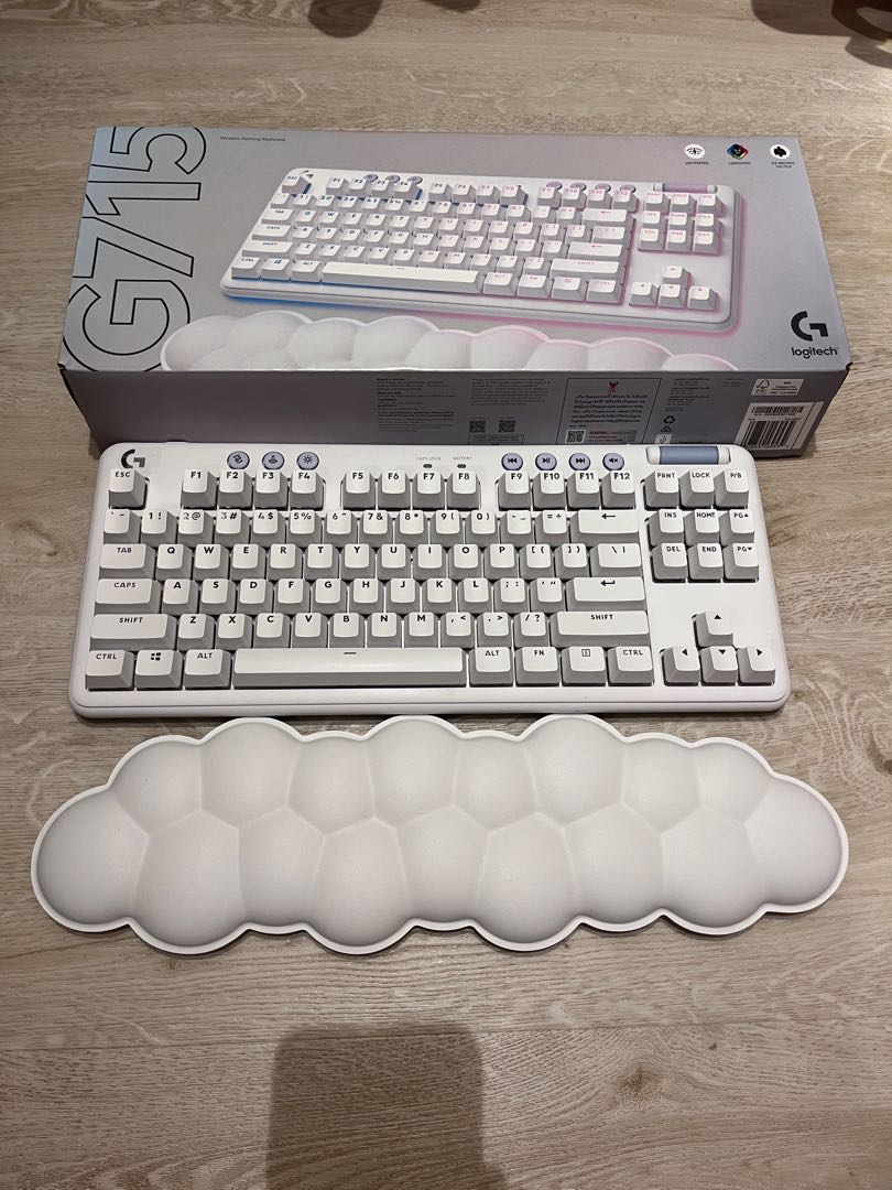 Logitech G715 wireless gaming keyboard, Computers & Tech, Parts ...