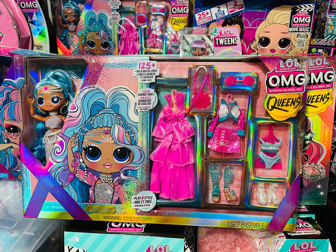 LOL Surprise Queens Splash Beauty OMG Doll, Hobbies & Toys, Toys ...