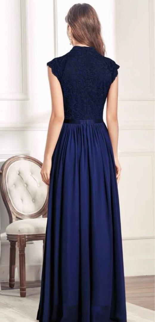 Long Dinner Dress, Women's Fashion, Dresses & Sets, Evening dresses ...