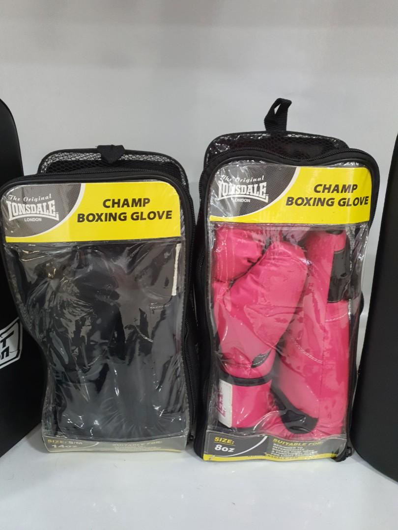 Lonsdale boxing gloves and Summit Dragon boxing pads, Sports Equipment ...