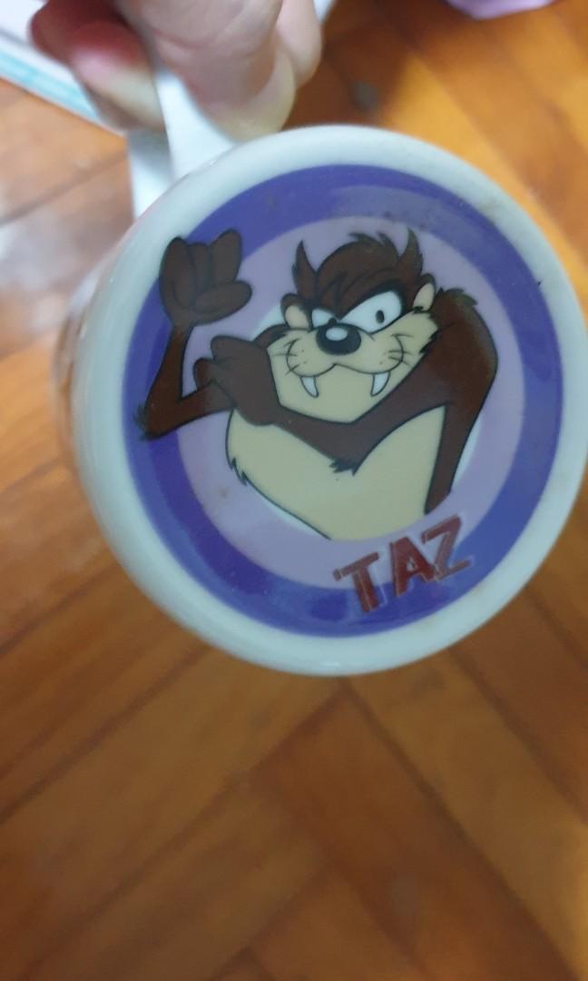 Looney Tunes Taz Mug (Taz & Bugs Bunny), Furniture & Home Living ...