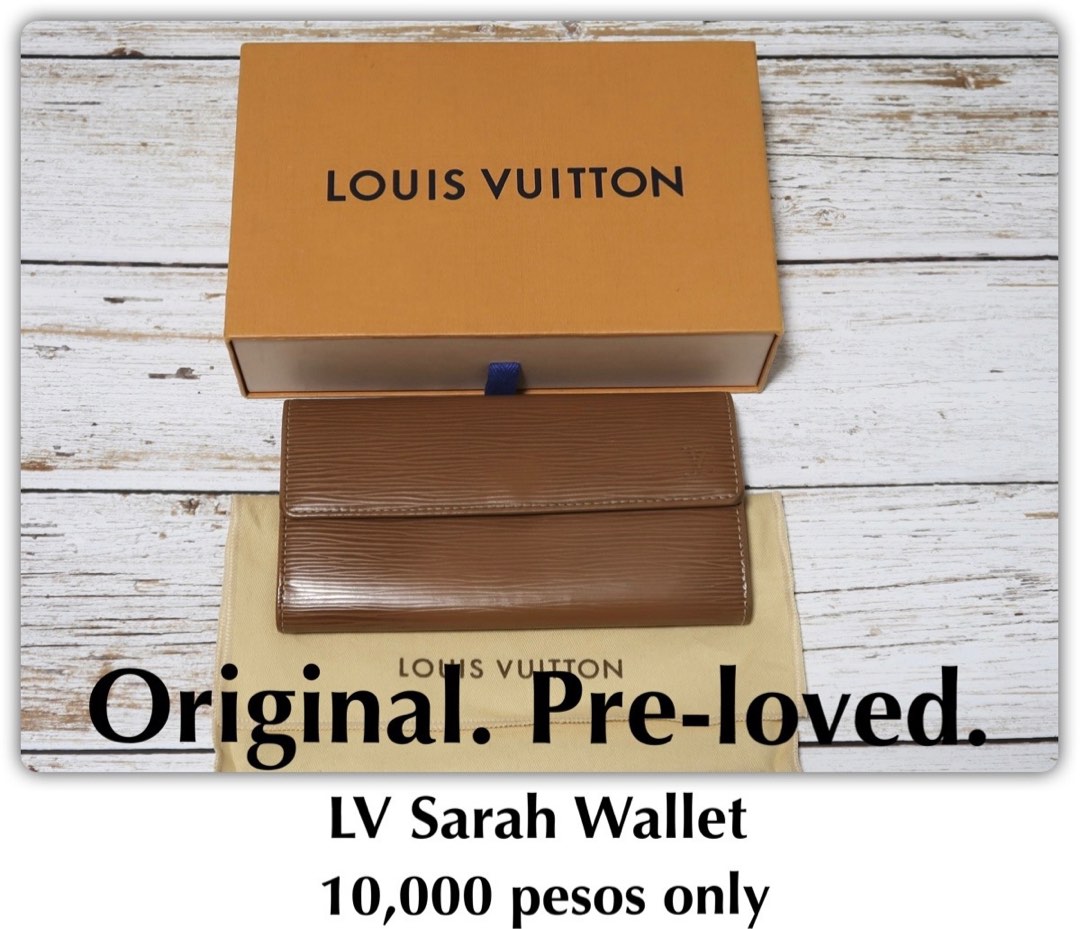LV Sarah Wallet, Luxury, Bags & Wallets on Carousell