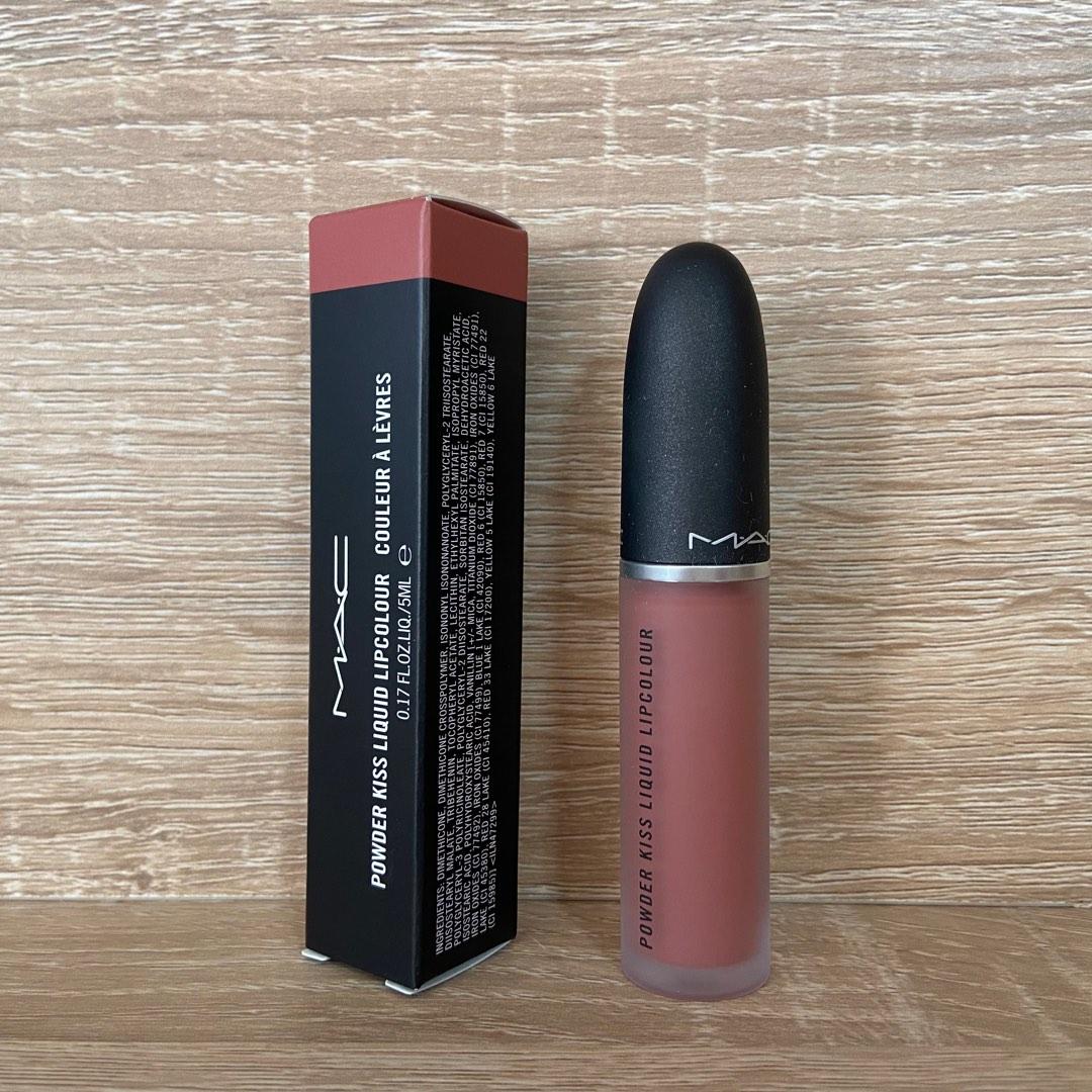 MAC powder kiss liquid lipcolour in date maker, Beauty & Personal Care ...