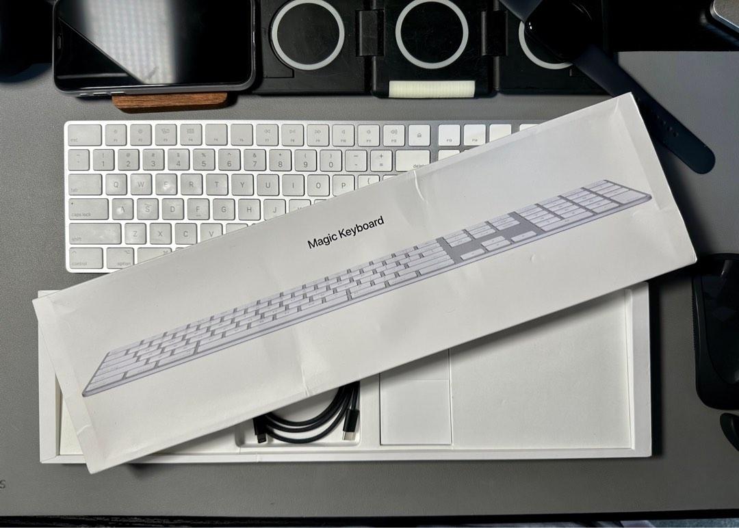 Magic Keyboard with Numeric Keypad - White, Computers & Tech, Parts ...