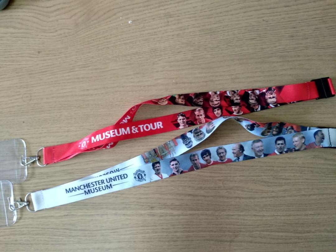 Manchester United FC Lanyard Official, Sports Equipment, Sports & Games ...