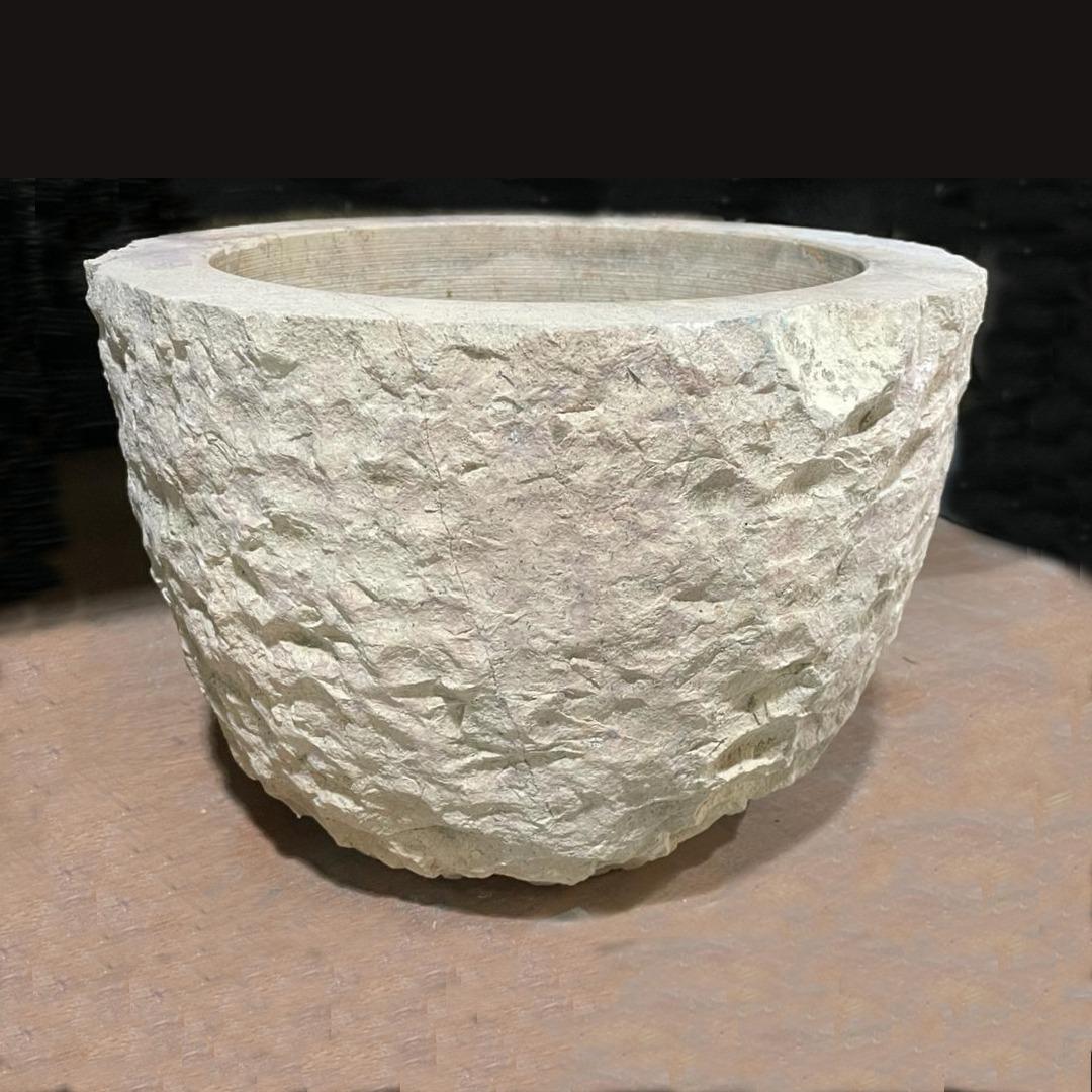 Marble Planter Pot 350mm Diametre x 240mm Height, Furniture & Home ...